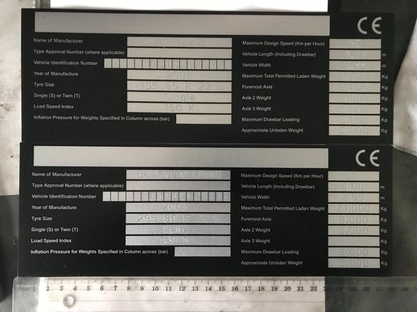 Tractor Trailer Cert and Plate Services for sale in Co. Cavan for €250 ...