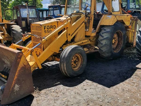 Breaking Ford 550 wheeled digger + mf 165 for sale in Co. Meath for €2 ...