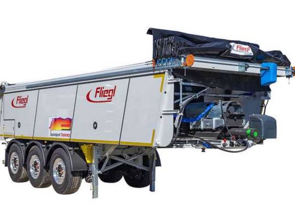 Fliegl Insulated Asphalt Push-Off Ejector Trailer for sale in Co ...