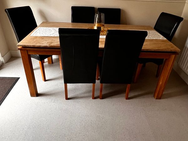 table and chairs | 4,688 Furniture & Interiors Ads For Sale in Ireland ...