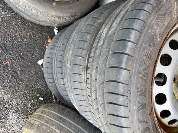 4 x Vw caddy steel wheels & tyres commercial for sale in Co. Sligo for ...