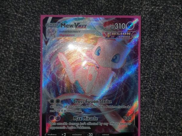 Mew Vmax Pokemon Card for sale in Dublin for €75 on DoneDeal