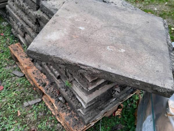 2x2 concrete Slabs for sale in Kildare for €2 on DoneDeal
