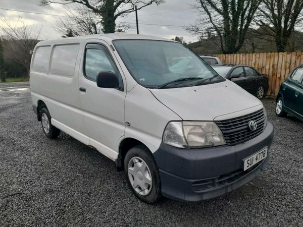 Toyota hiace | 83 Ads in Commercials For Sale in Ireland | DoneDeal
