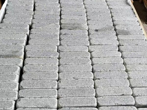 Tumbled granite cobble silver for sale in Co. Dublin for €65 on DoneDeal