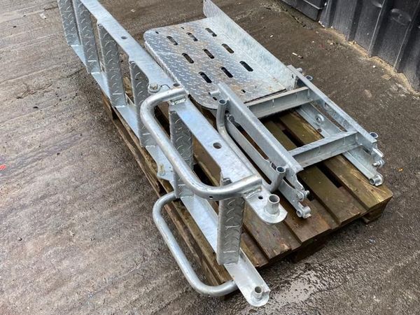 Galvanised Machine Access Steps for sale in Co. Galway for €150 on DoneDeal