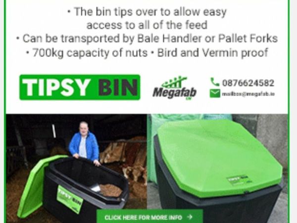 Meal Bin Tipsy Bin for sale in Co. Tyrone for £315 on DoneDeal