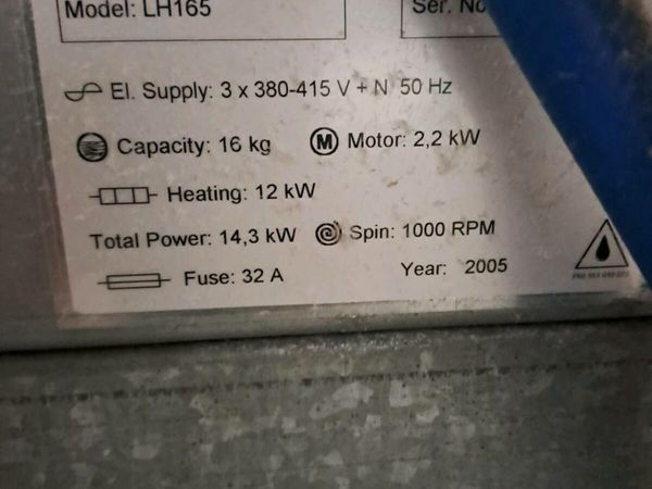 Commercial washing machine for sale in Co. Donegal for €2,700 on DoneDeal