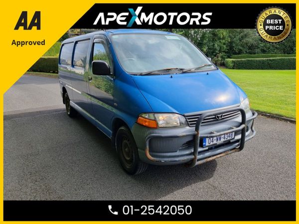 Toyota Hiace Commercials For Sale in Ireland | DoneDeal