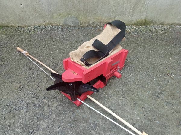 Grass seed fiddle. Turnip chopper. Lion ornament for sale in Co ...