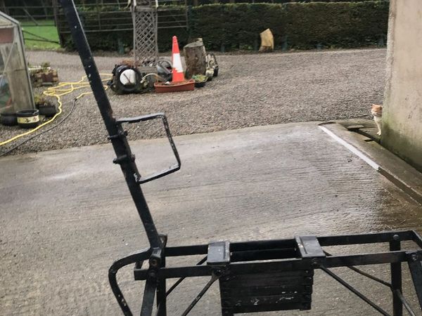 Grass seed fiddle. Turnip chopper. Lion ornament for sale in Co ...