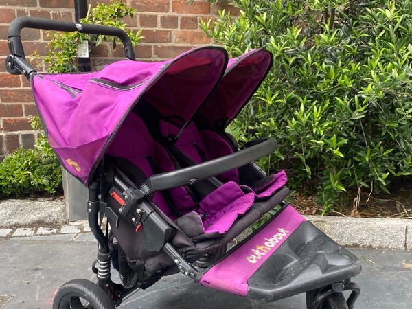 Out n About Double Nipper purple buggy for sale in Co. Dublin for €150 ...