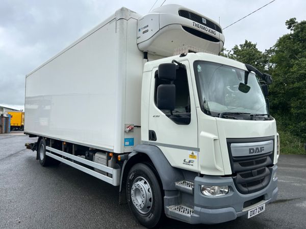 2017 Daf lf230 18 ton multi temp fridge tail lift for sale in Co ...
