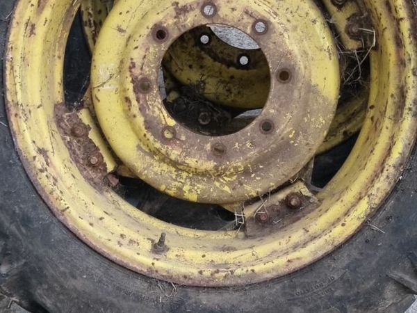 Tractor row crop wheels for sale in Co. Kerry for €2 on DoneDeal