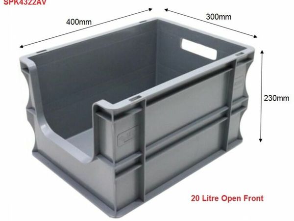 Stackable Open Front Storage Boxes / Containers for sale in Co. Louth ...