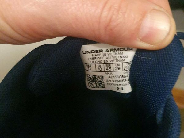 Under Armour Mens Trainers for sale in Co. Mayo for €25 on DoneDeal