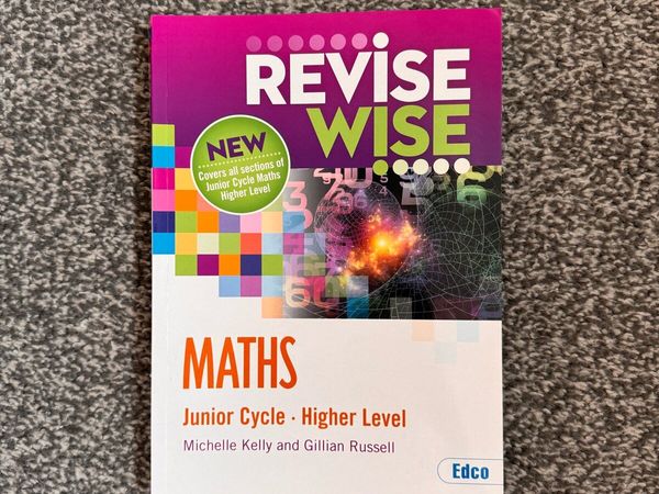 Revise wise junior cycle maths for sale in Co. Dublin for €8 on DoneDeal