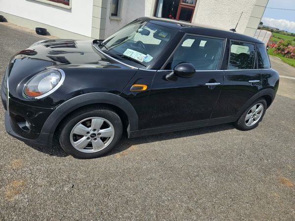 2015 Black Mini Cooper One, 5 door, 1.2L turbo for sale in Co. Galway ...