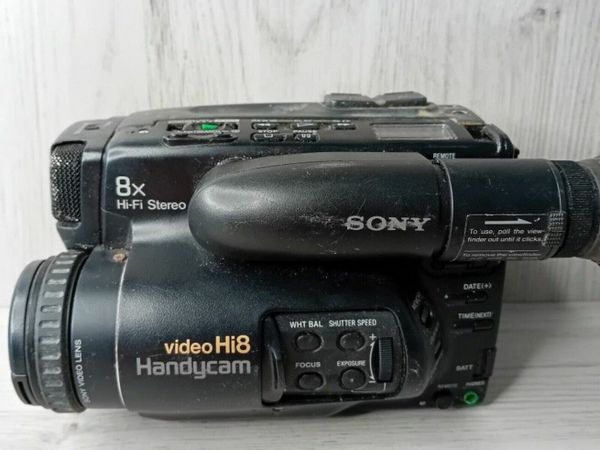 SONY HANYCAM VIDEO Hi8 CAMCORDER - VINTAGE RARE for sale in Co. Dublin ...