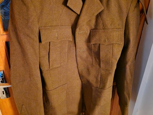 Vintage Army Military Jacket for sale in Co. Wicklow for €40 on DoneDeal