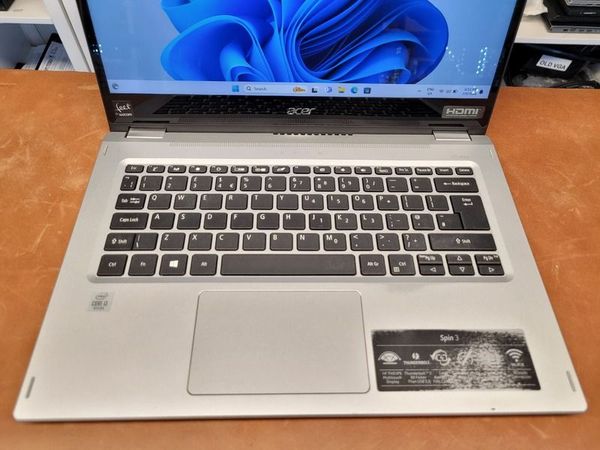 Acer Spin 3 Flip Design Intel Core i3 1005G1 (10th Gen) 8GB RAM 256GB ...