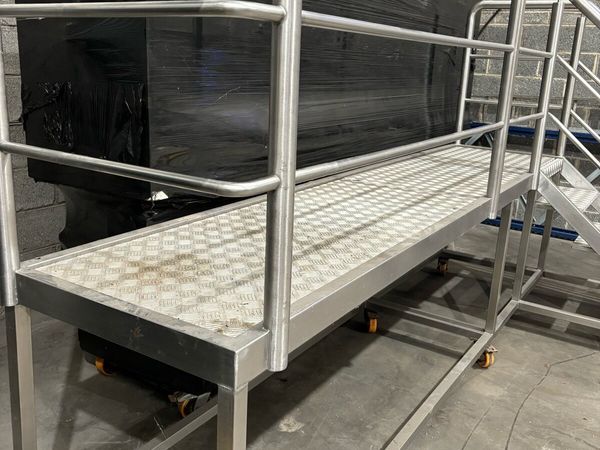 Stainless steel gantry / walkway mobile platform for sale in Co ...