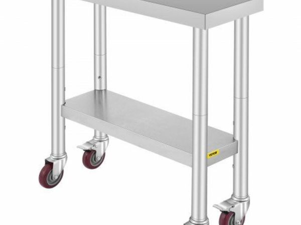 Stainless Steel Catering Work Table 30x12 Inch Com for sale in Co ...