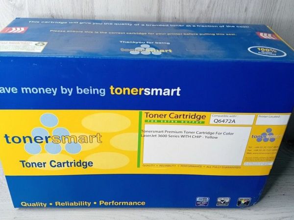 TONER SMART TONER CARTRIDGE YELLOW TONER Q6472A for sale in Co. Dublin ...