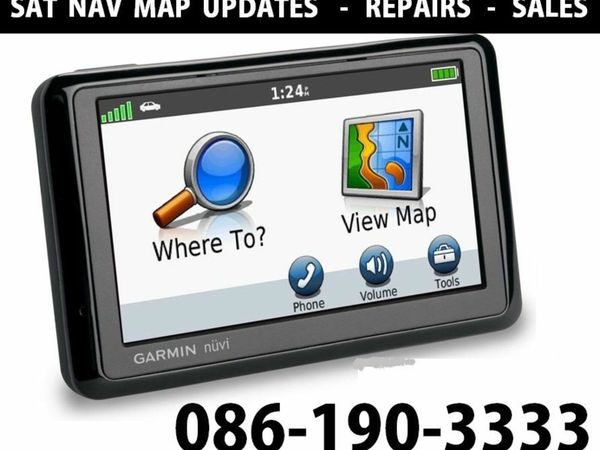 SAT NAV MAP UPDATES - REPAIRS - SALES for sale in Co. Dublin for €1 on ...