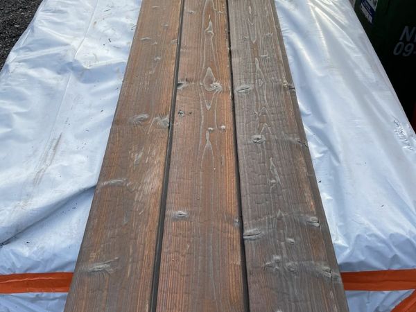 Charred light Amber Larch Cladding for sale in Co. Dublin for €60 on ...