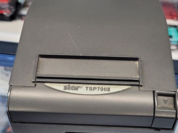 Star TSP700II Charcoal Grey Thermal Receipt Printer - No Power Supply ...