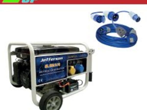 Jefferson 5.5Kw Petrol Generator With Avr and Elec for sale in Co. Mayo ...