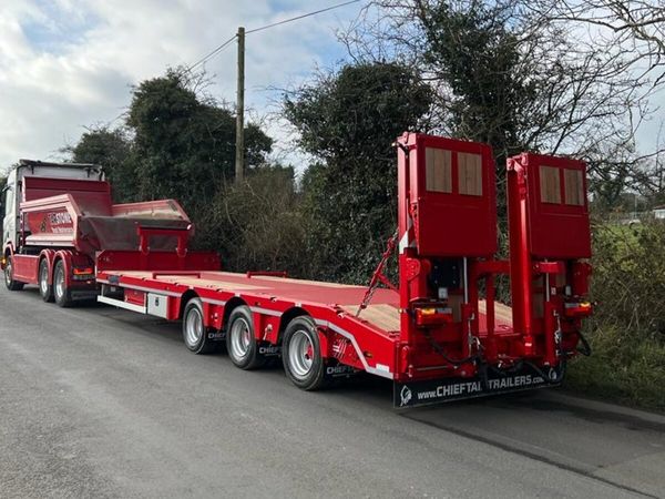 Chieftain 3 axle commercial drawbar low loader for sale in Co. Tyrone ...