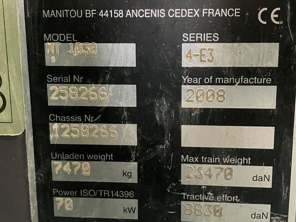 Manitou Plant Machinery For Sale in Ireland | DoneDeal