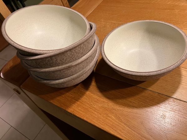 5 x Denby Cinnamon cereal bowls for sale in Co. Leitrim for €40 on DoneDeal