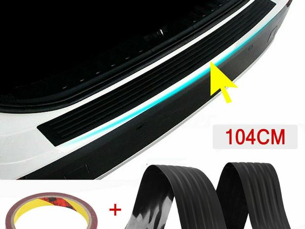 Car Rear Bumper Sill Protector Rubber Trim Strip S for sale in Co ...