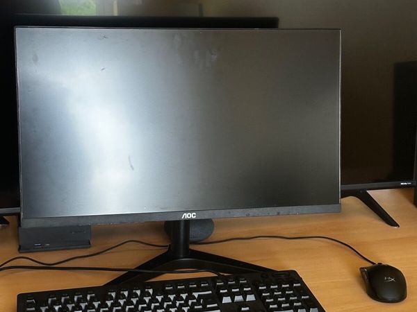 Monitor + Logitech G213 keyboard + Hyper X mouse for sale in Co. Clare ...