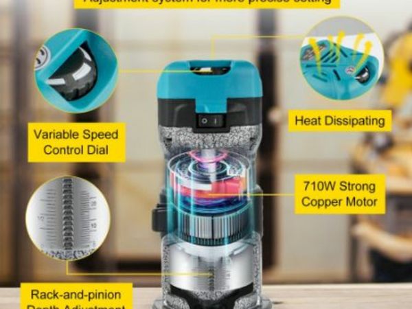 Woodworking Router w/ Aluminum Shell & Variable for sale in Co. Dublin ...