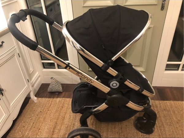 Black I Candy Buggy Pram Set for sale in Co. Sligo for €195 on DoneDeal