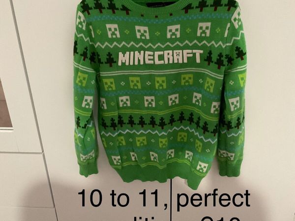 Minecraft jumper, 10 to 11, perfect 👌 for sale in Co. Kerry for €10 on ...