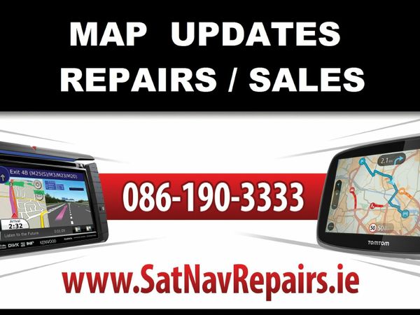 SAT NAV MAP UPDATES - REPAIRS - SALES for sale in Co. Dublin for €1 on ...