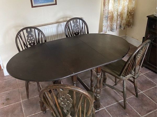 Antique Table & Chairs for sale in Co. Dublin for €295 on DoneDeal