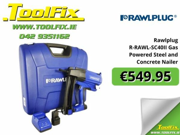 Rawlplug R-RAWL-SC40II Gas Powered Steel Nailer for sale in Co. Louth ...