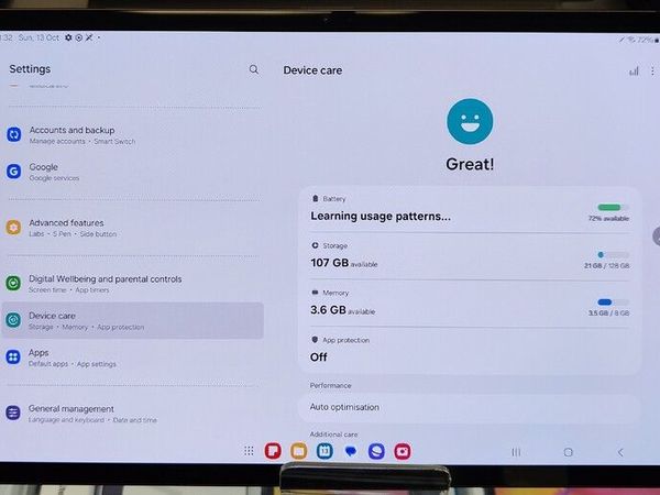 Samsung Galaxy Tab S8+ Plus SM-X800 - 128GB - WiFi - Graphite + S Pen ...