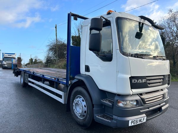 2012 Daf lf 55 220 18 ton wedged beavertail for sale in Co. Armagh for €1 on DoneDeal