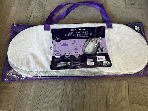 Clevamama Moses Basket & Pram Mattress for sale in Co. Wexford for €15 ...