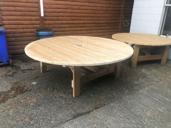 Round Table- 6 foot table top for sale in Co. Galway for €600 on DoneDeal