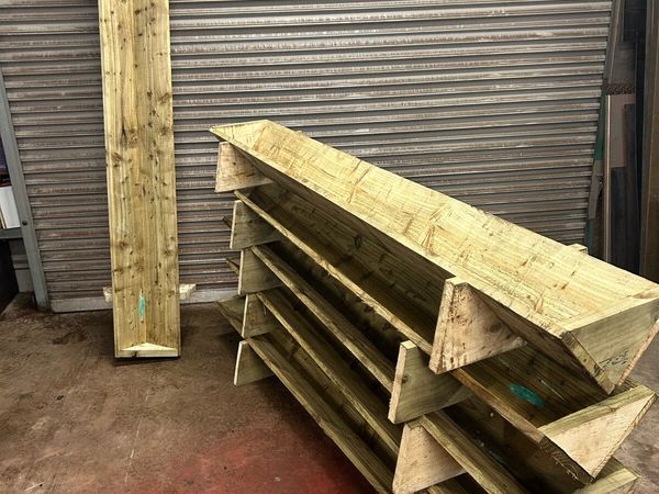 Timber sheep troughs for sale in Co. Clare for €1 on DoneDeal