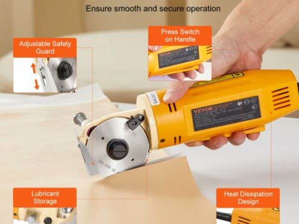 Fabric Cutter 170W Electric Rotary Fabric Cutting for sale in Co ...