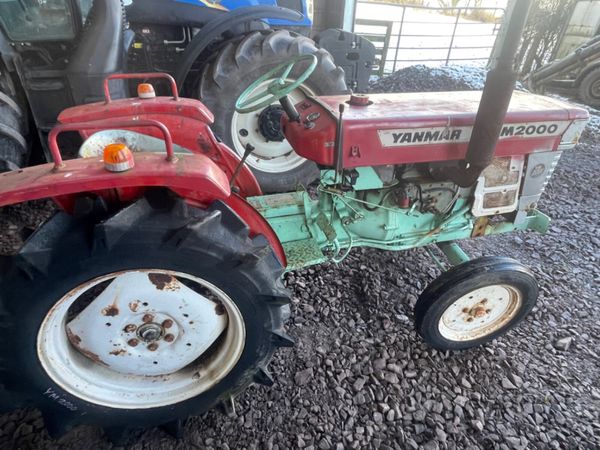 Yanmar ym2000 compact tractor for sale in Co. Fermanagh for £1,875 on ...